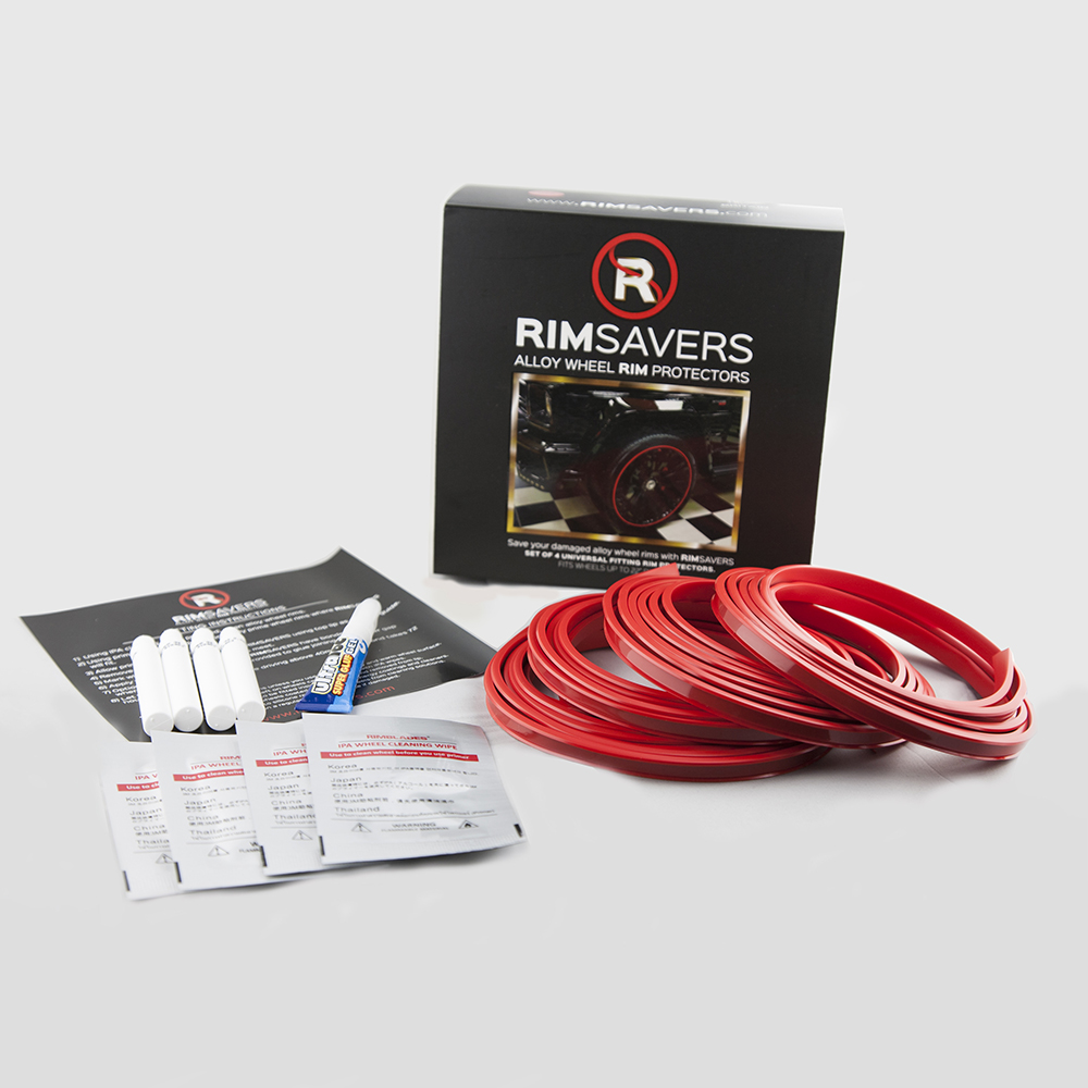 Rimsavers- High Performance Felgenschutz für Alu Felgen bis 22" - rot ...