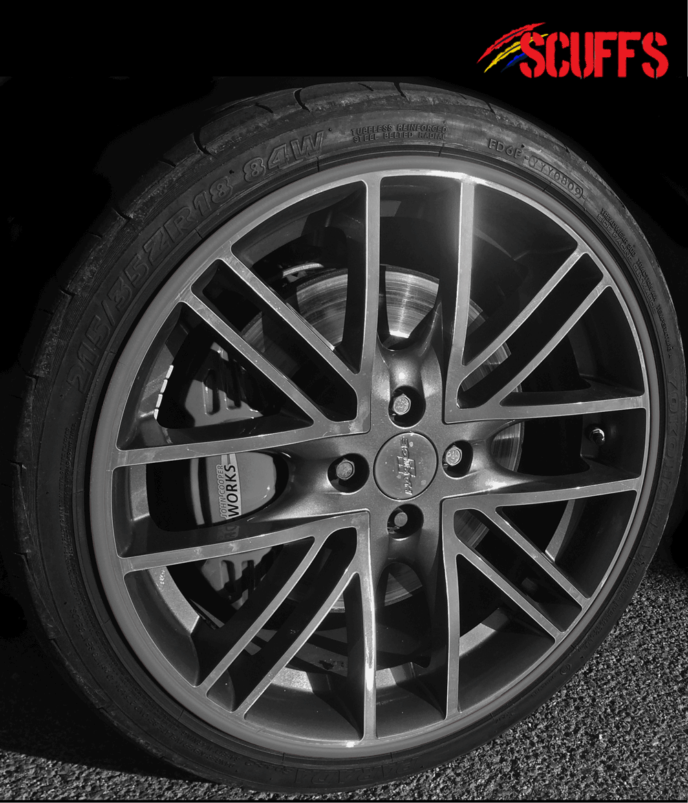 Scuffs- Stick On Wheel Protector For Flat Faced Wheels up to 22 ...