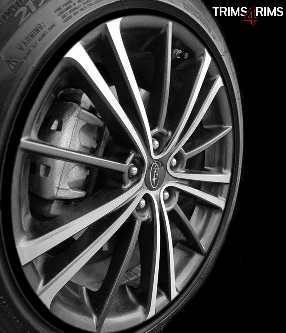 Trims4rims- Rim Ringz For Adding Colour Fit Wheels Up To 22” - black ...